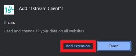 1stream Client Chrome Extension - bvoip